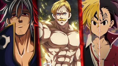 اقوى 10 شخصيات في انمي الخطايا السبع🔥🔥 Youtube