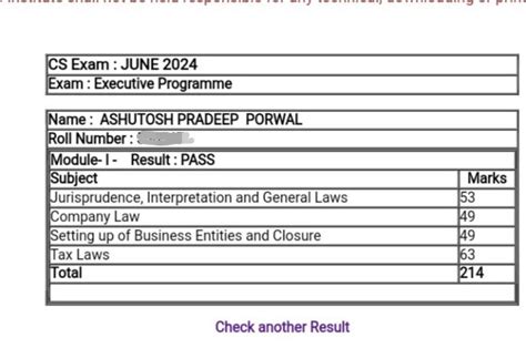 Ashutosh Porwal On Linkedin Finally I Can Say That I Am Cs Finalists The Date 25 08 2024 I Am