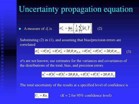 PPT Summary Of Experimental Uncertainty Assessment Methodology With Example PowerPoint