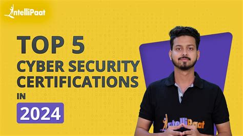 Top 5 Cyber Security Certifications 2024 Cyber Security Course 2024 Intellipaat Youtube