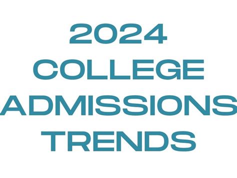 College Acceptance Trends For Class Of 2024 — Ctk College Coach