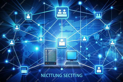 Premium Photo Efficient Network Configuration Tcpip Setup