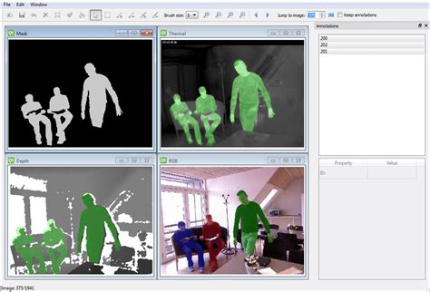 Pixel Annotator Showing The RGB Masks And The Corresponding Registered Download Scientific