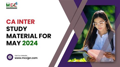 Icai Ca Inter Study Material For 2024