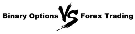 Binary Options VS Forex Trading X Binary Options