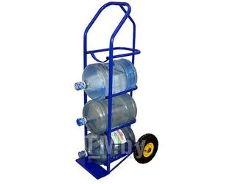 Тележка для перевозки 4 х баллонов воды ВД 4 без колёс Rusklad купить в Минске