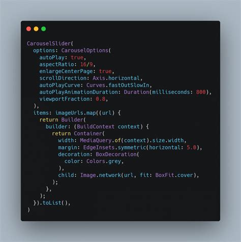 Creating A Carousel Slider In Flutter Tiloid