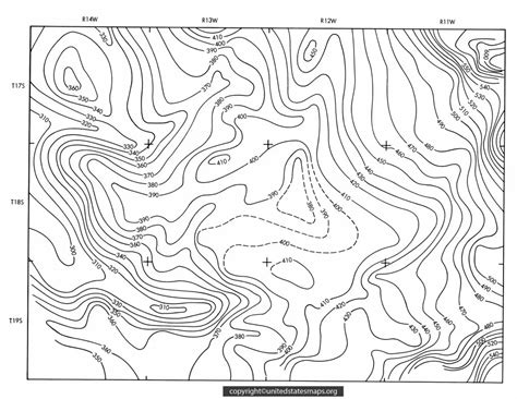 Contour Map Google Earth Earth Contour Elevation Map