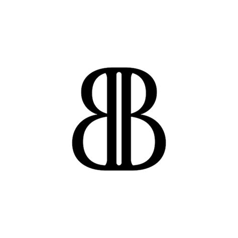 Premium Vector Bb Modern Initial Lettering Logo Design