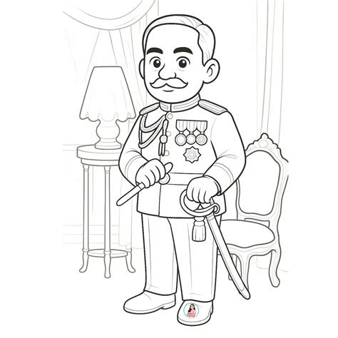 ครูเอ 🎨 แบ่งปันภาพการ์ตูนน่ารัก เพื่อระลึกถึงพระมหากรุณาธิคุณของพระมหากษัตริย์ไทย รัชกาลที่ 1