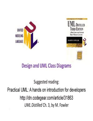 Fillable Online Design And UML Class Diagrams Fax Email Print PdfFiller
