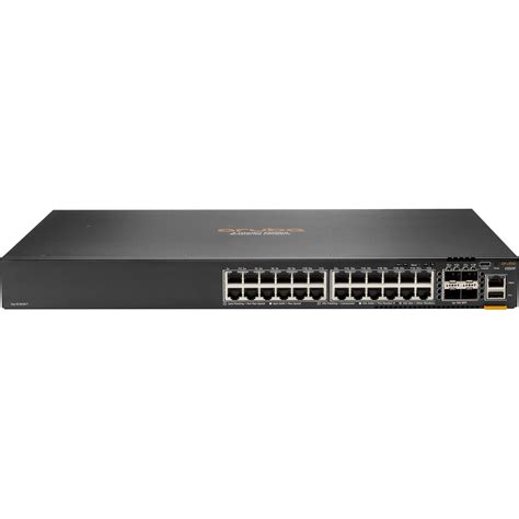 Hpe E Aruba 6200f Switch 4 Sfp Ports Acl Qos Ospf Routing Vsf Stacking Analytics Engine C