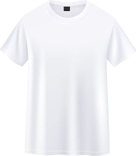 White T Shirt 19582390 Png