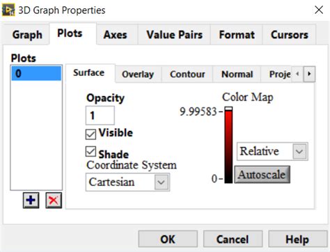 Solved 3d Graph Custom Colorbar Ni Community