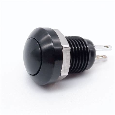 Mm Buttons Metal Power On Off Push Button Mini Switch Momentary Self Reset Doorbell Waterproof
