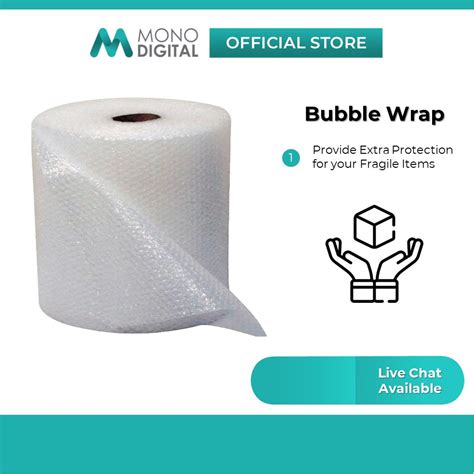 [add On] Extra Protection Bubble Wrap For Fragile Item Shopee Malaysia