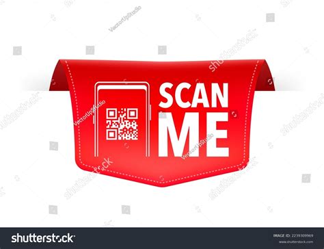 Scan Me Icon Qr Code Inscription Stock Vector Royalty Free 2239309969 Shutterstock