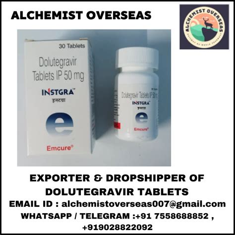 Dolutegravir 50 Mg Tablets At ₹ 1800bottle Anti Hiv Drugs In Nagpur