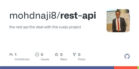 Github Mohdnaji8rest Api The Rest Api The Deal With The Vuejs Project