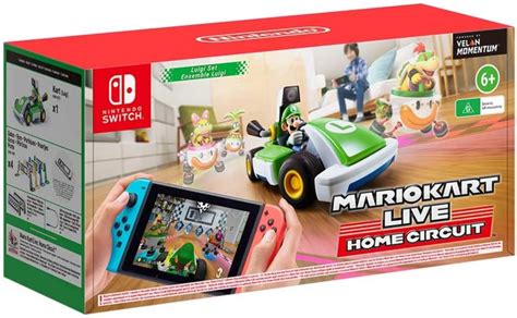 Mario Kart Live Home Circuit Luigi Game On Toymaster Store