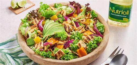 Ensalada Con Pollo Y Verduras Nutrioli Nutrioli