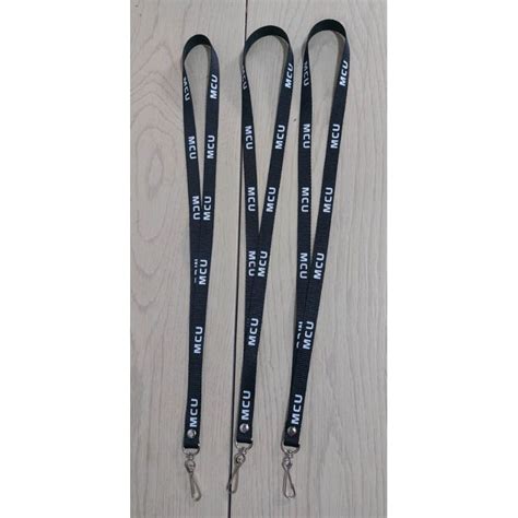 LACE MCU ID LACE LANYARD BLACK Shopee Philippines