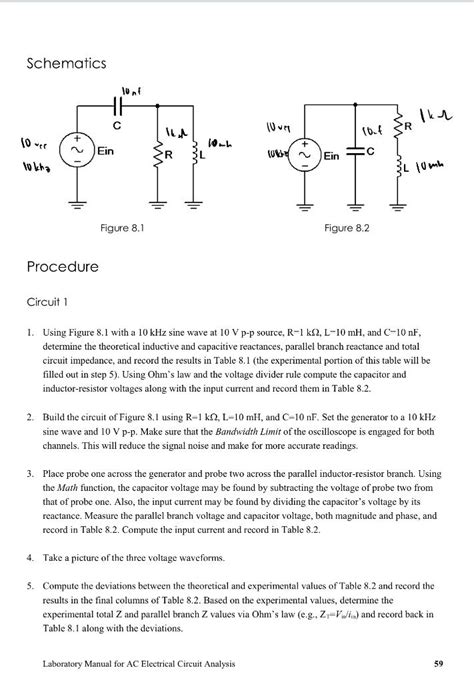 8 Series Parallel R L C Circuits Objective This