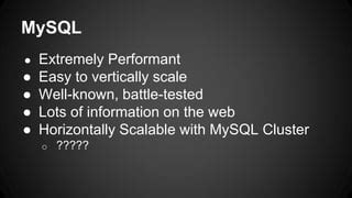 Mysql Performance Tips Best Practices Ppt