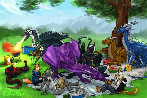 Dragons Mating With Wolves Herpy