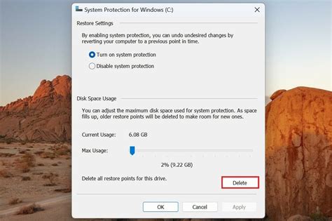 How To Delete Old Restore Points In Windows 11 Thecoderworld