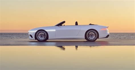 사진 제네시스 첫 컨버터블 전기차 공개