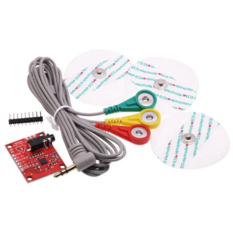 módulo sensor monitor de freqüência cardíaca de chumbo Único para