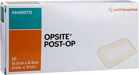Opsite Post Op Dressings 155cm X 85cm 20sbx Medibay