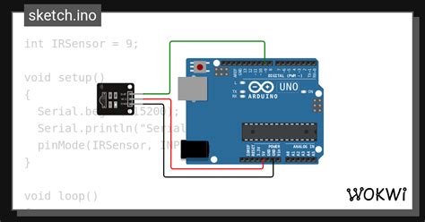 Sensor Infrarojo Wokwi Esp32 Stm32 Arduino Simulator