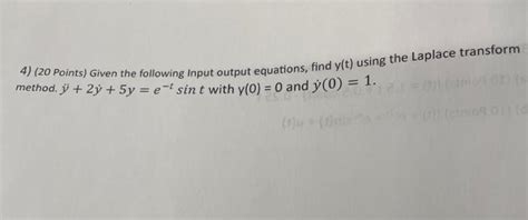 Solved 4 20 Points Given The Following Input Output