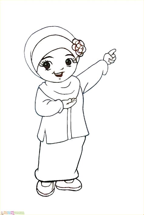 Mewarnai Gambar Kartun Coloring Sketch Coloring Page