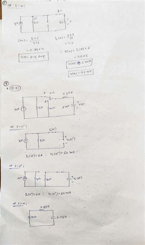 Solved Please Show Work Refer To The Circuit In Fig 866 Course Hero