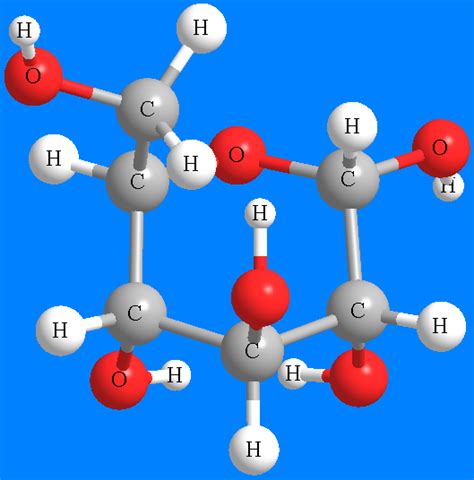 Simple Glucose Molecule