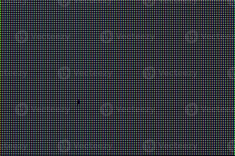 True Macro Photo Of Ips Lcd Screen Structure With Surface Black Defect Or Dent 12635205 Stock