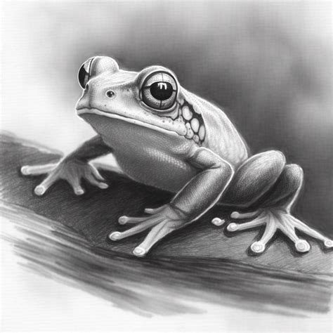 Frog Drawings Realistic