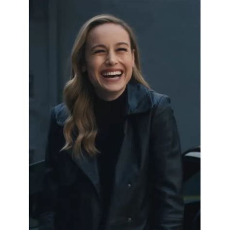 Fast X Brie Larson Leather Coat