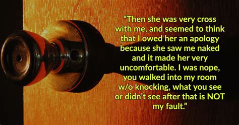 Girl Walks In On Boyfriend S Naked Roommate And Wants An Apology