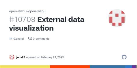 External Data Visualization · Open Webui Open Webui · Discussion 10708
