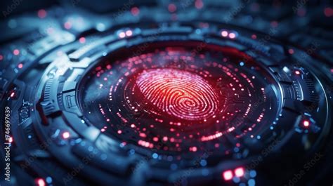 Fingerprint Scanner Enhancing Transaction Security And Cybersecurity Fingerprint Scanning