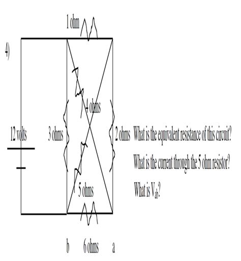 Solved My Biggest Struggle Is The Two Intersecting Diagonal Resistors Answer