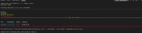 PIO Test Doesn T Run Properly When Upload Using Serial Port