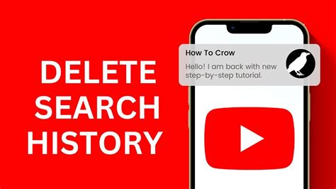 How To Delete Search History On YouTube App YouTube