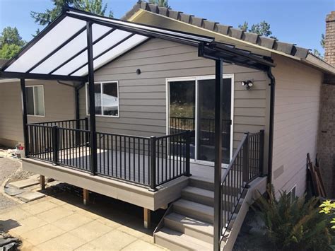 Trex Rocky Harbor Deck With Acrylite Patio Cover Deck Masters Llc