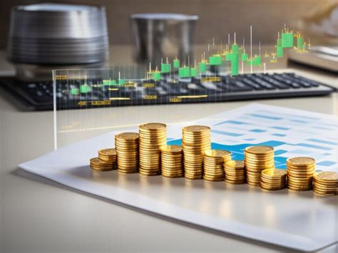 Premium Photo Savings Increasing Columns Of Gold Coins Piles Of Gold