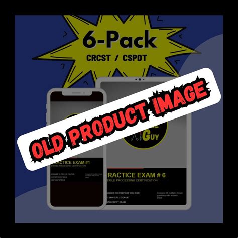 Sterile Processing Certification Practice Test The Sterile Guy Llc